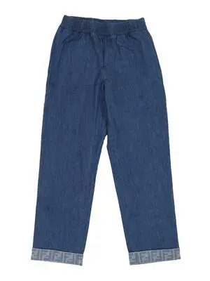 FENDI JR Light Denim Pantalone