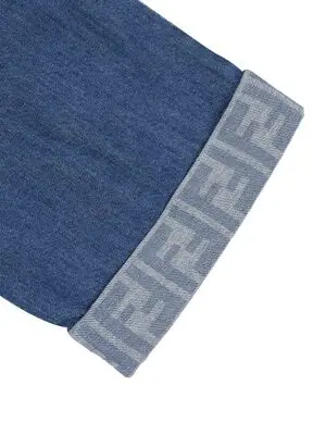 FENDI JR Light Denim Pantalone
