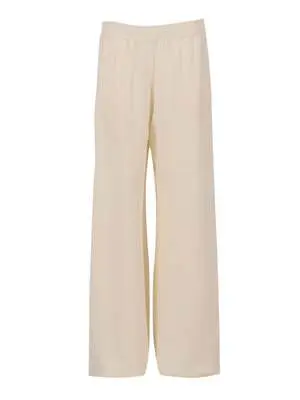 Fabiana Filippi Wide-leg Cady Pants - White