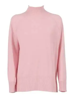KANGRA Cratere Collar Raglan Sleeve Top With Slits - Red