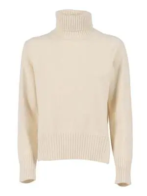 KANGRA Regular Fit Turtleneck - White