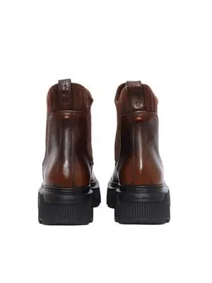 Santoni Mountain Boot - Red
