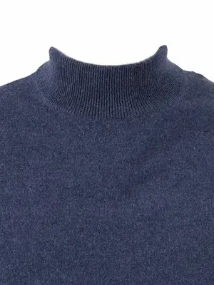 BALLANTYNE Turtleneck Pullover - Blu