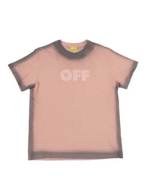 Off-White Garment Dyed Spray Tee