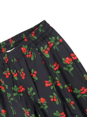MINI RODINI Lingonberries Woven Trousers