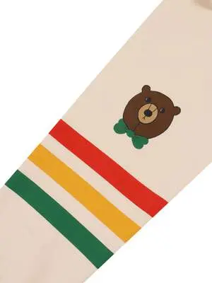MINI RODINI Bear Stripe Sweatpants