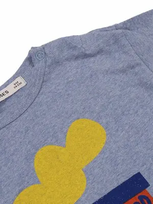 BOBO CHOSES Bobo Choo Choo T-shirt - Blue