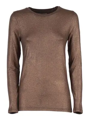 Majestic Filatures Long Sleeve Crewneck T-shirt - Red