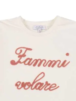 MAGIL Maglia Ricamo Fammi Volare