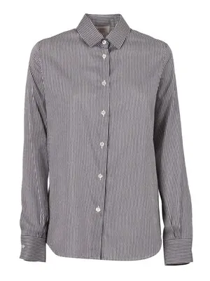 MAZZARELLI CAMICIE Striped Button Down Shirt