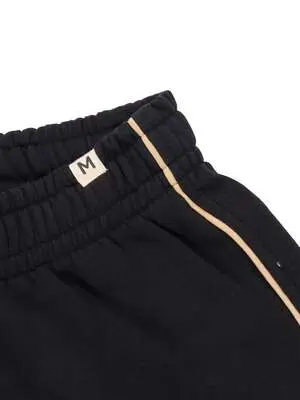 MINI RODINI Piping Sweatpants - Red