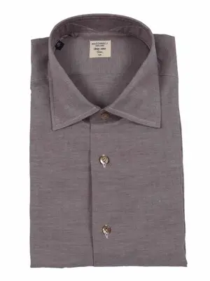 MAZZARELLI CAMICIE Slim Fit Oxford Cotton Shirt