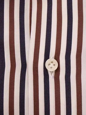 MAZZARELLI CAMICIE Striped Cotton Shirt