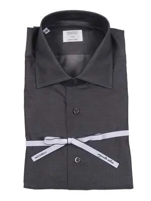 MAZZARELLI CAMICIE Slim Fit Twill Shirt - Other