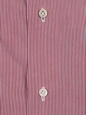 MAZZARELLI CAMICIE Striped Poplin Shirt