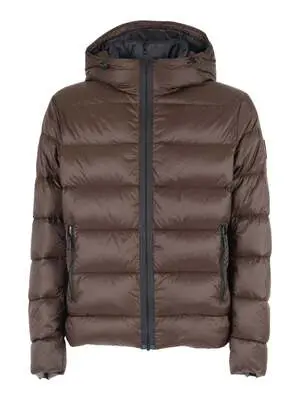 FAY Db Front Piuma Cappuccio - Red