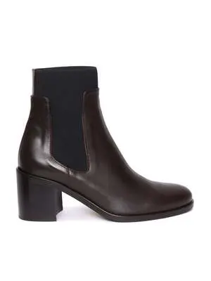 VIA ROMA 15 Elastic Ankle Boots - Red
