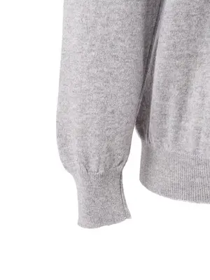 Fedeli Long Sleeve Knitted Crew Neck Sweater - Other