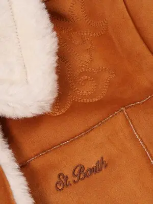 MC2 SAINT BARTH Lorayne Jr Shearling Tex Embroidery 19