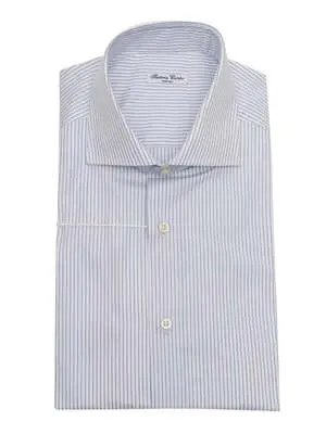 SARTORIA DEL CAMPO SONRISA Striped Dress Shirt