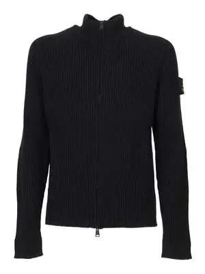 Premiata Ribbed Zip-up Knit