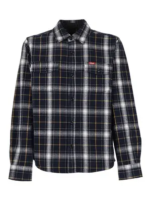 Deus Ex Machina Jermaine Check Shirt - Blu