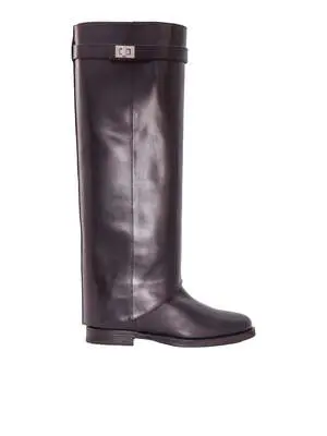 VIA ROMA 15 Boots With Buckle - Red