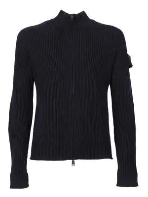 Premiata Ribbed Zip-up Top