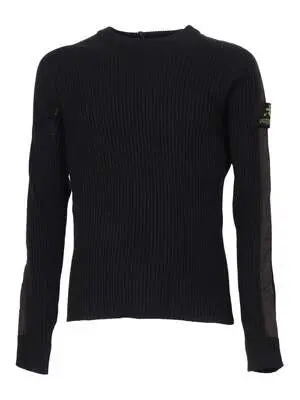 Premiata Ribbed Crewneck Top