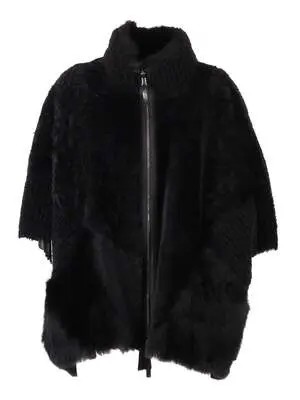 DIEGO M Nappa Cape With Toscana Details