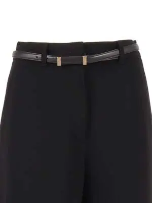 Max Mara Lungo Jez Trousers - Red