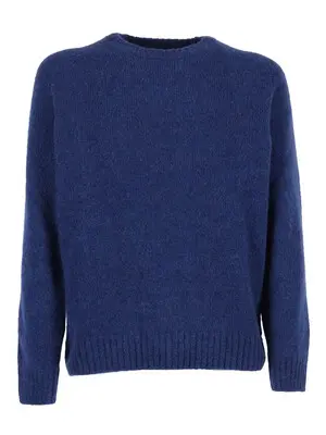 PHI FDL G.collo Manica A Martello Top - Blu