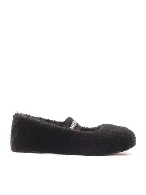 Moon Boot Ballerina Shearling - Red