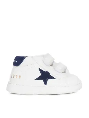 GOLDEN GOOSE June Nappa Sneakers - White