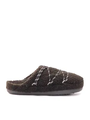 Moon Boot Teddy Slippers - Red
