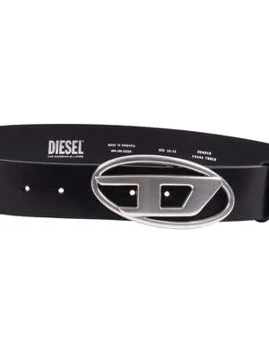 DIESEL® Oval D Logo Belt - Red
