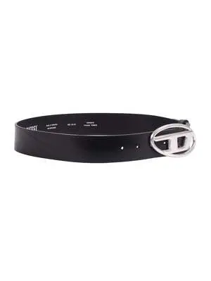 DIESEL® Oval D Logo Belt - Red