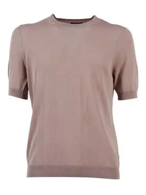 BALLANTYNE Short Sleeve Pullover - Red