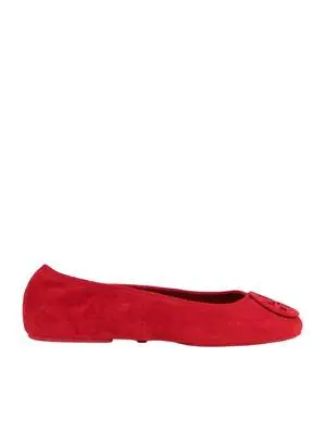 Tory Burch Reva Travel Ballerinas - Red