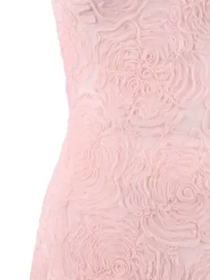 ROTATE BY BIRGER CHRISTENSEN Mesh Maxi Dress - Red