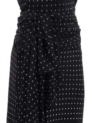 ROTATE BY BIRGER CHRISTENSEN Long Dress With Tie