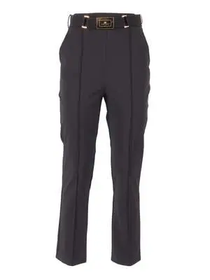 Elisabetta Franchi Trousers With Belt