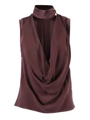 Elisabetta Franchi Camicia Blouse - Red