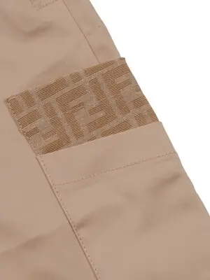 FENDI JR Gabardine Bermuda