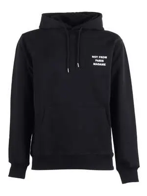 DR�LE DE MONSIEUR Bold Slogan Hoodie