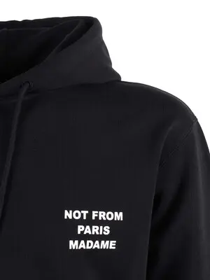 DR�LE DE MONSIEUR Bold Slogan Hoodie