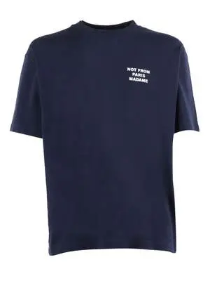 DR�LE DE MONSIEUR T-shirt With Slogan Print