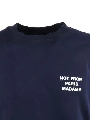 DR�LE DE MONSIEUR T-shirt With Slogan Print