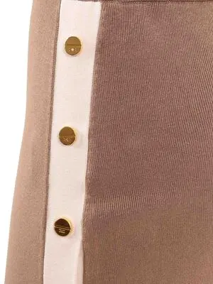 Elisabetta Franchi Knit Skirt With Belt