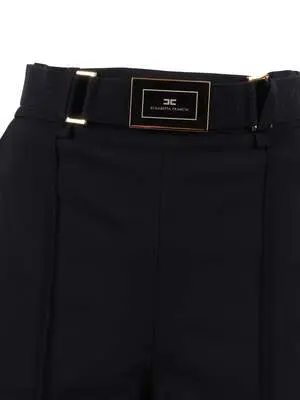 Elisabetta Franchi Short With Belt - Red